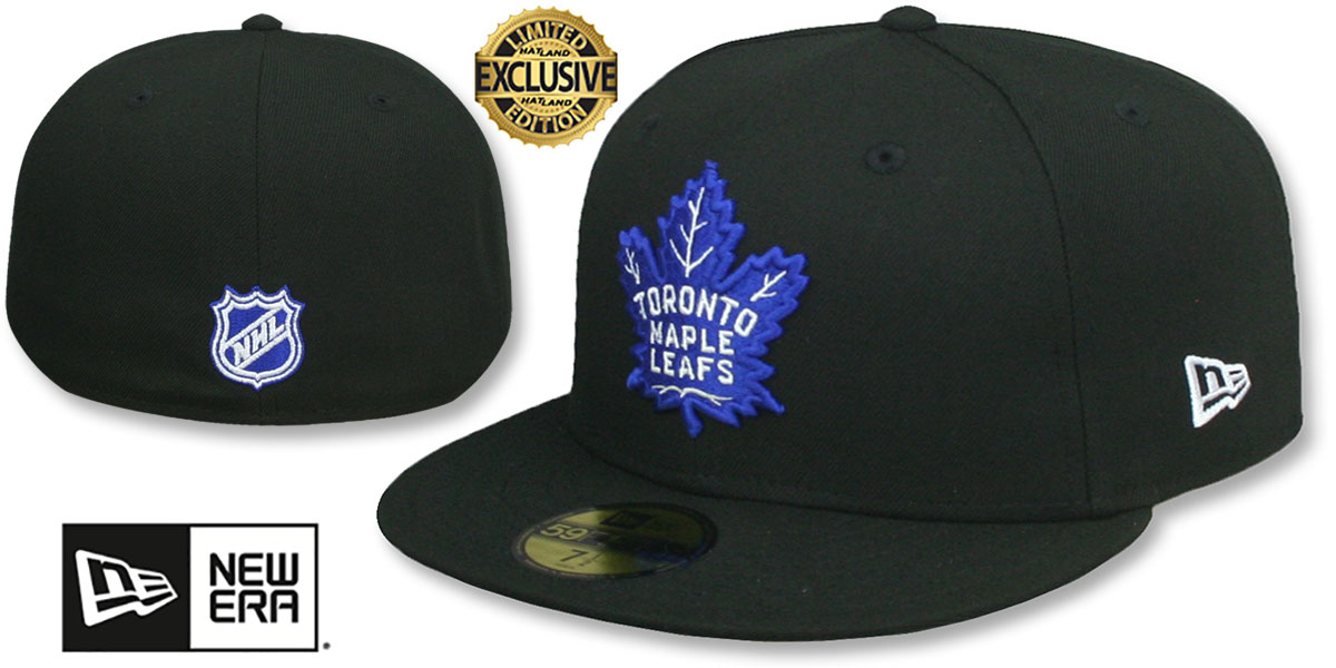 Toronto Maple Leafs NHL TEAM-BASIC Black Fitted Hat