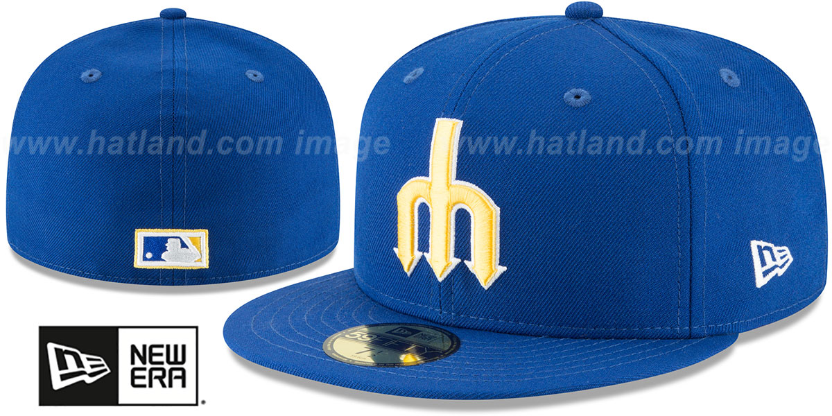 Seattle Mariners 1977 TURN-BACK-THE-CLOCK Fitted Hat