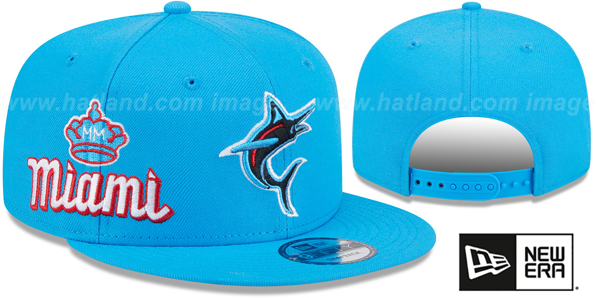 Miami Marlins ALTERNATE CITY CONNECT SNAPBACK Hat by New Era