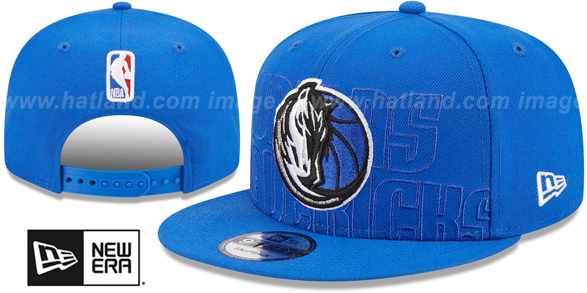 Dallas Mavericks 2023 NBA DRAFT SNAPBACK Royal Hat