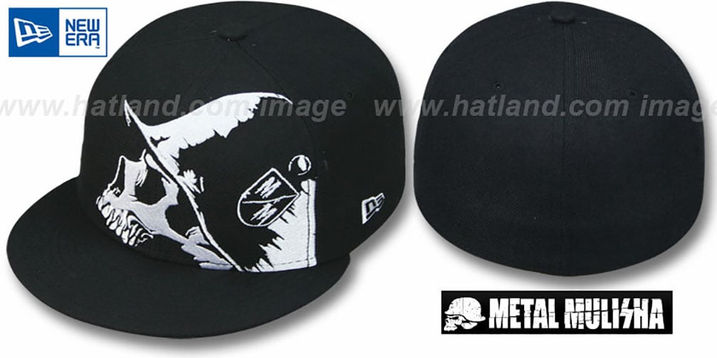 Metal Mulisha RUTHLESS Black Fitted Hat by New Era