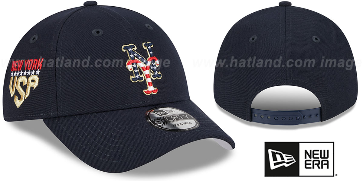New York Mets 2023 JULY 4TH STARS N STRIPES SNAP Hat