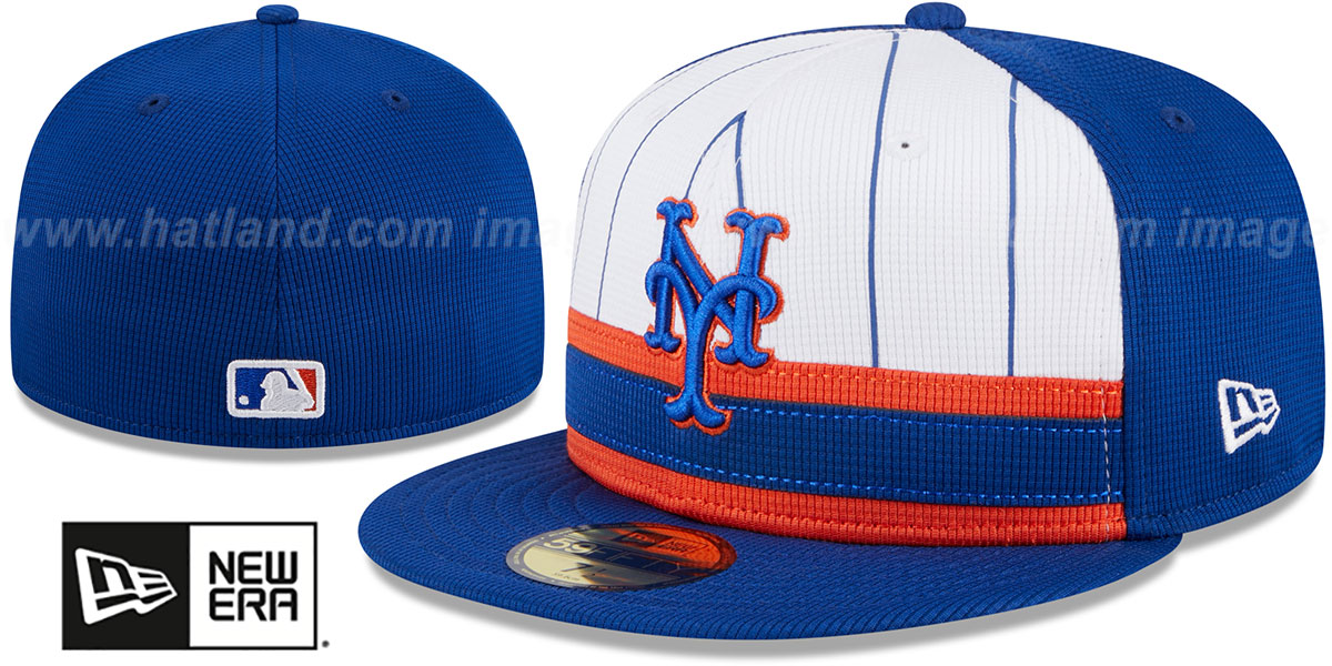 New York Mets 2024-25 BATTING PRACTICE Fitted Hat by New Era