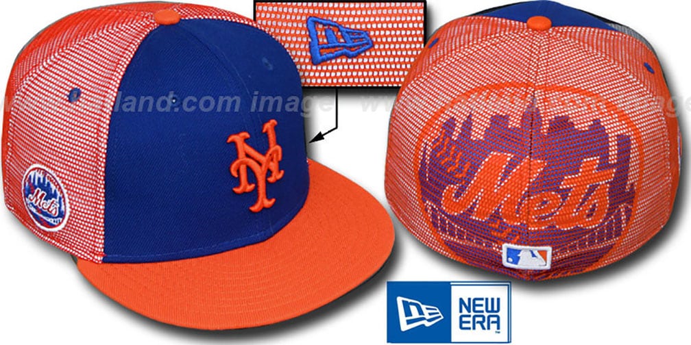 Mets BIG-MESH Fitted Hat by New Era