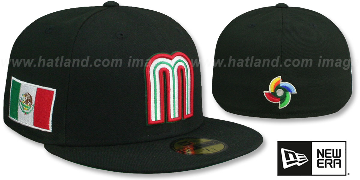 Mexico 2023 WBC TEAM-BASIC Black Hat by New Era