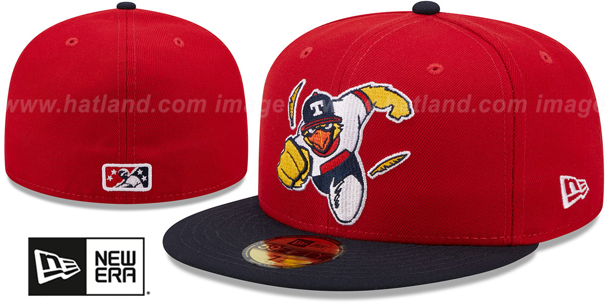 Toledo Mud Hens MILB MARVEL DEFENDERS Red-BlackFitted Hat