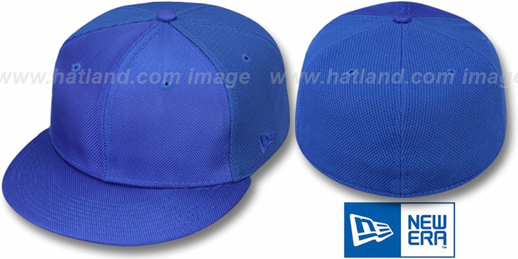 New Era MESH Solid Blue Fitted Hat