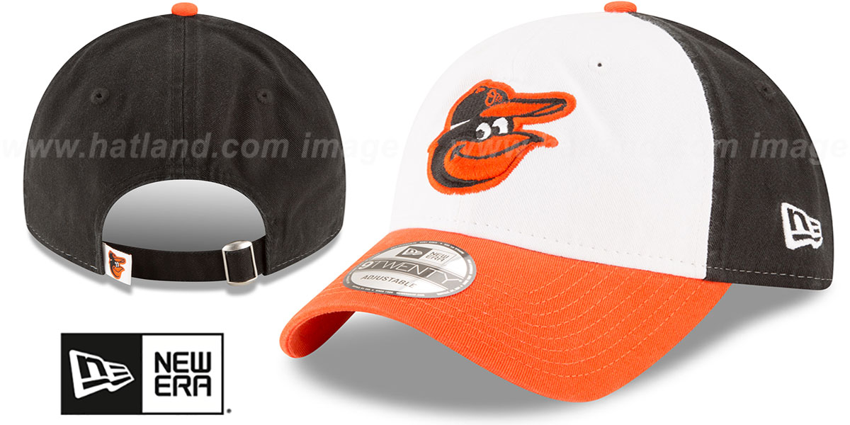 Baltimore Orioles CORE-CLASSIC HOME STRAPBACK White-Black-Orange