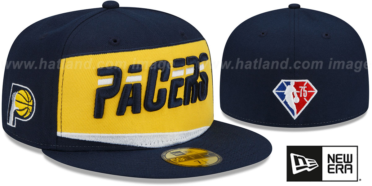 Indiana Pacers DIAMOND 75 CITY-SERIES Navy Fitted Hat