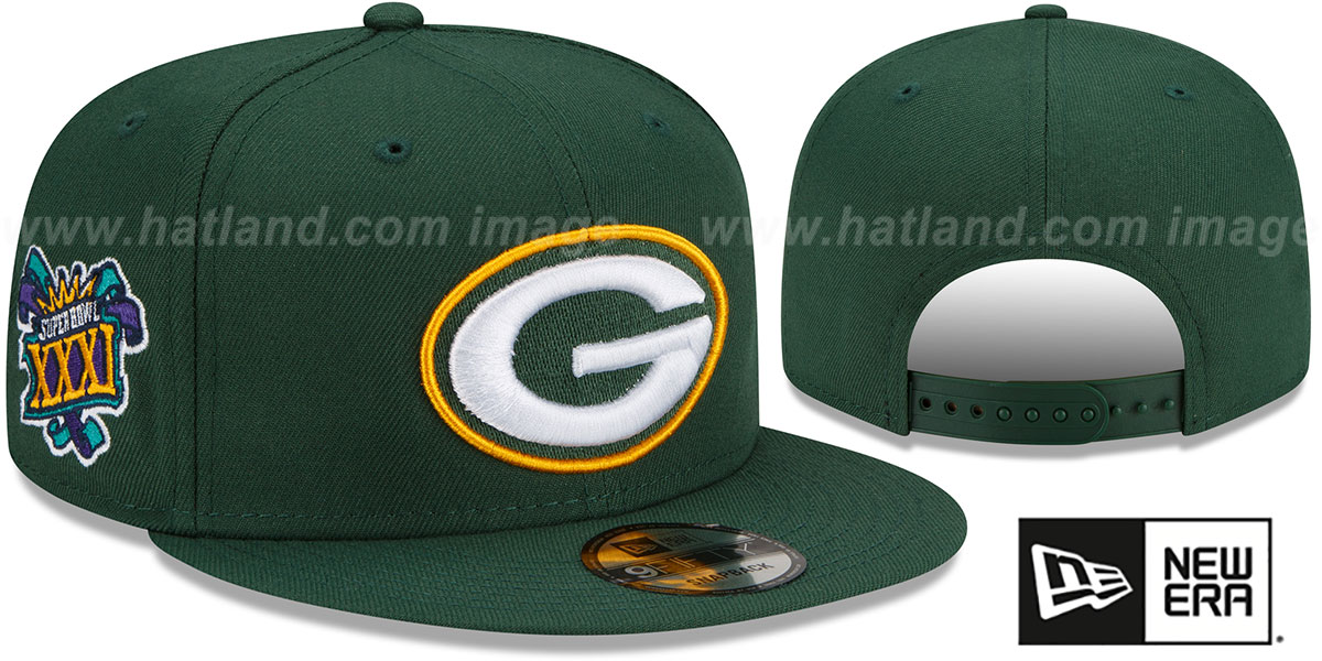 Green Bay Packers SUPER BOWL XXXI SIDE-PATCH SNAPBACK Hat