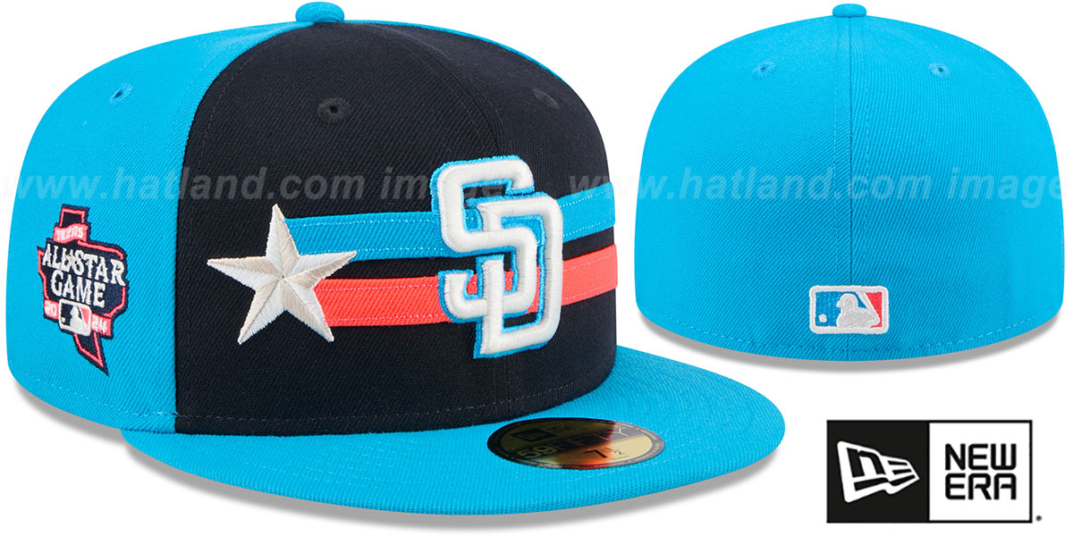 San Diego Padres 2024 MLB ALL-STAR GAME Fitted Hat