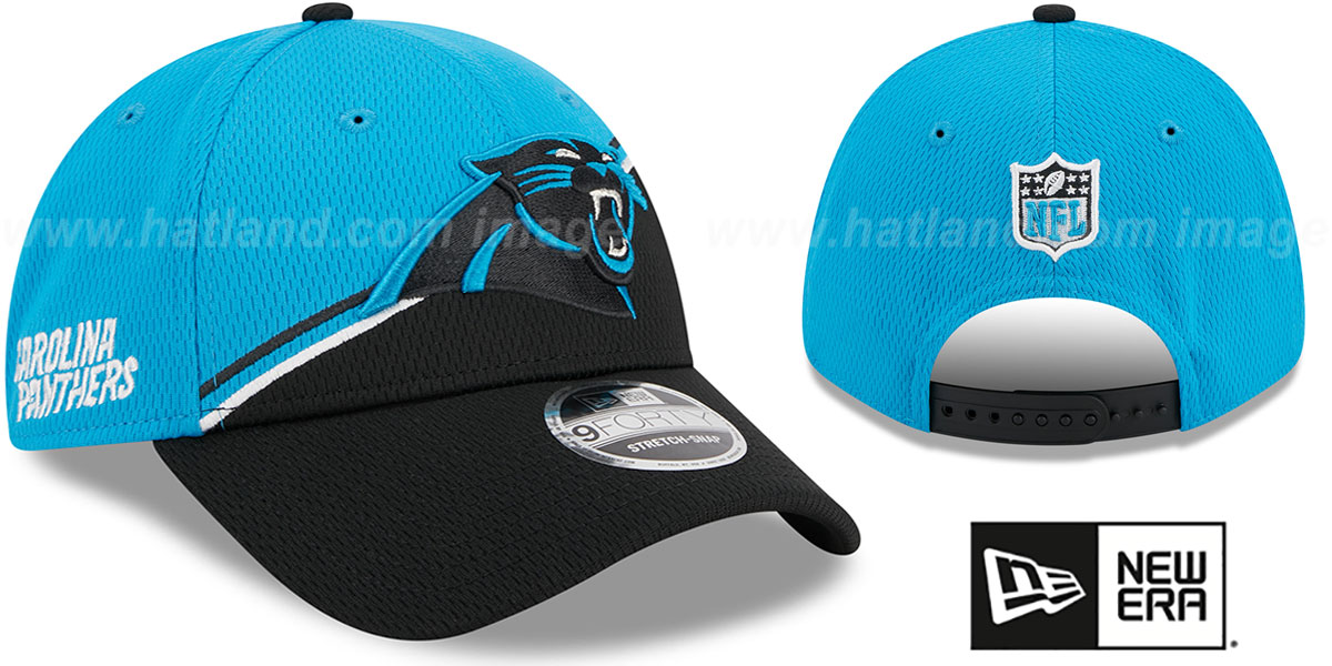 Carolina Panthers DASHMARK SIDELINE SNAPBACK Blue-Black Hat