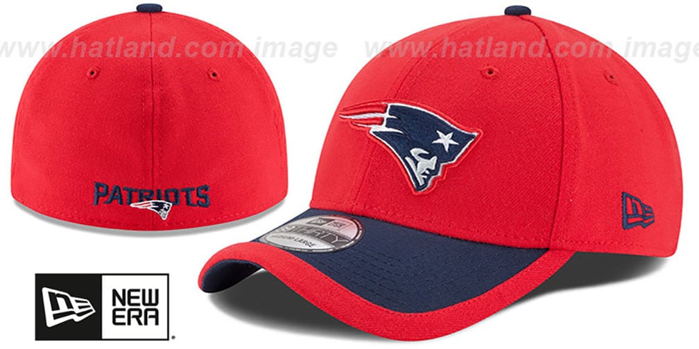 New England Patriots 2015 NFL STADIUM FLEX Red-Navy Hat
