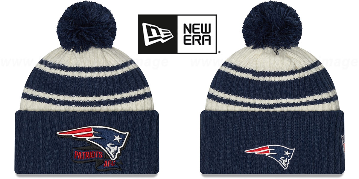 New England Patriots 2022 NFL SIDELINE Knit Beanie Hat