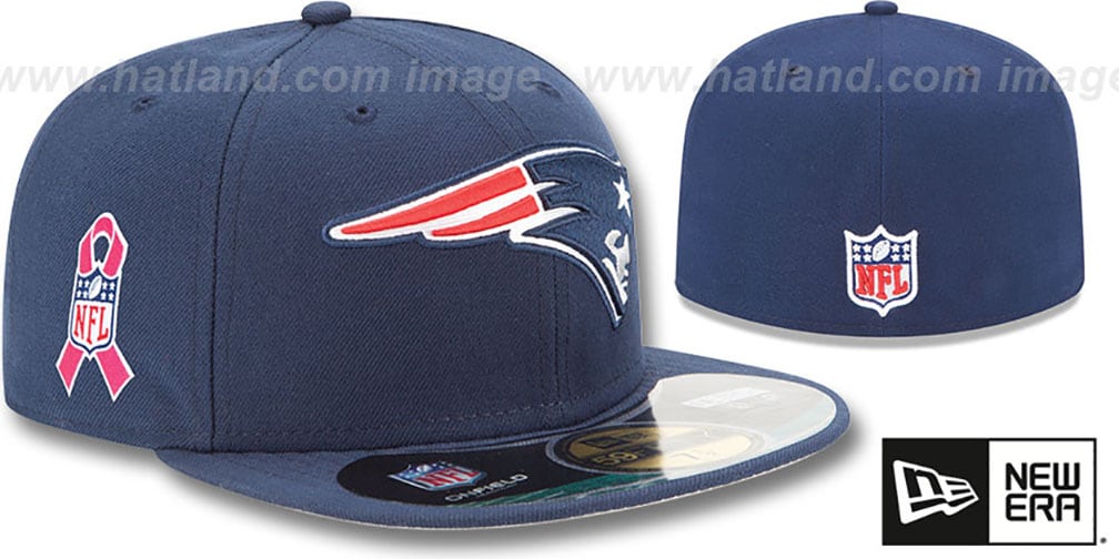 New England Patriots NFL BCA Navy Fitted Hat by New Era