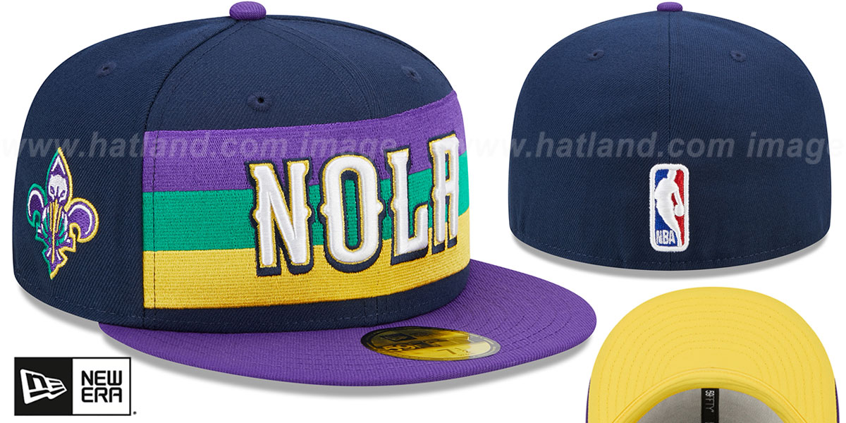 New Orleans Pelicans 22-23 CITY-EDITION Fitted Hat