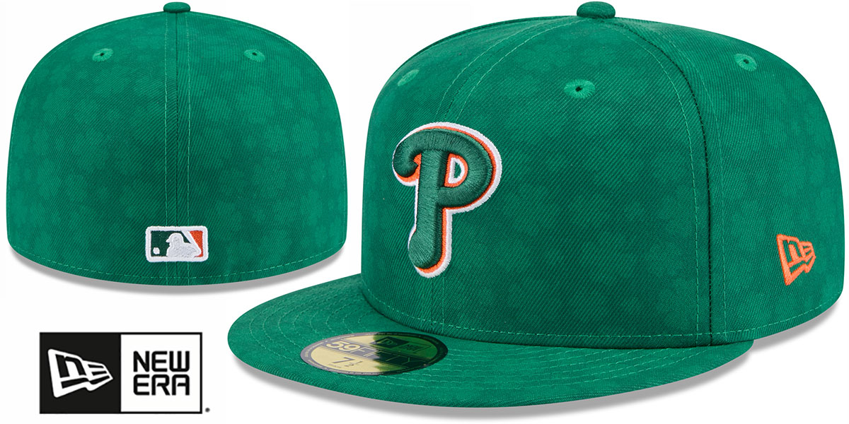 Philadelphia Phillies 2025 ST PATRICKS DAY Fitted Hat