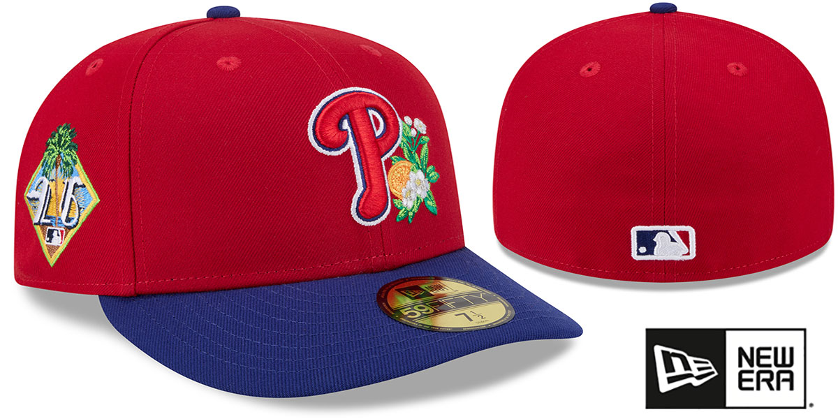 Philadelphia Phillies 2026 PRECURVED SPRING TRAINING Fitted Hat