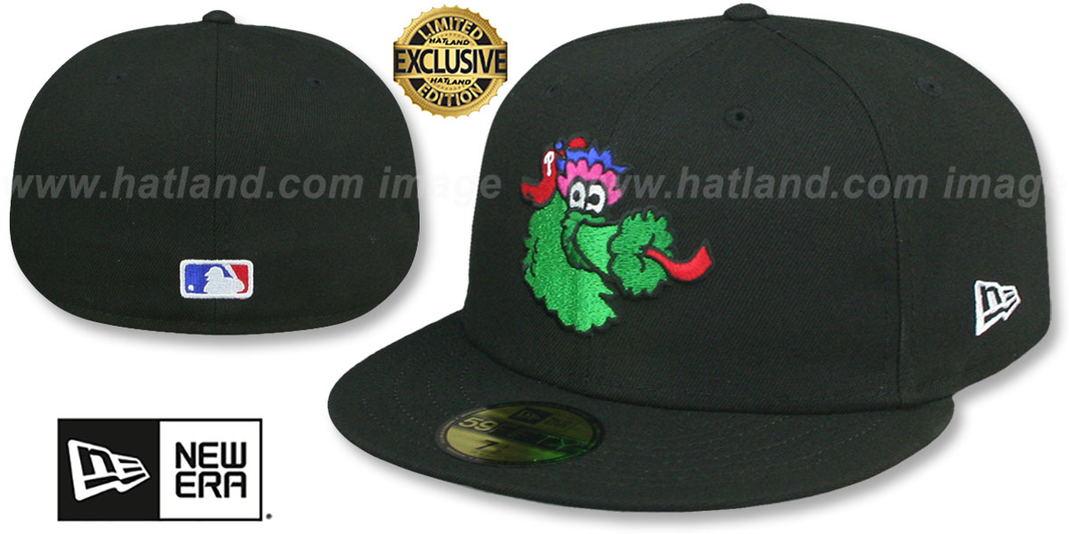 Philadelphia Phillies PHILLIE PHANATIC Black Fitted Hat