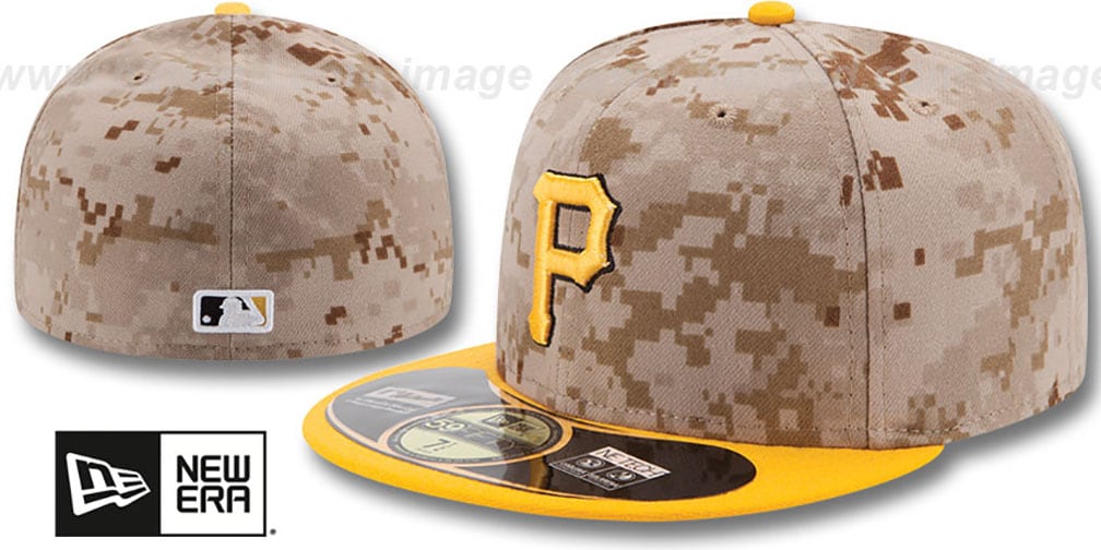 Pittsburgh Pirates 2014 STARS N STRIPES Fitted Hat