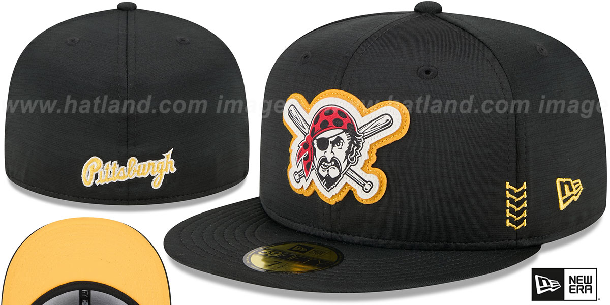 Pittsburgh Pirates 2024 ALTERNATE CLUBHOUSE Heather Black Fitted