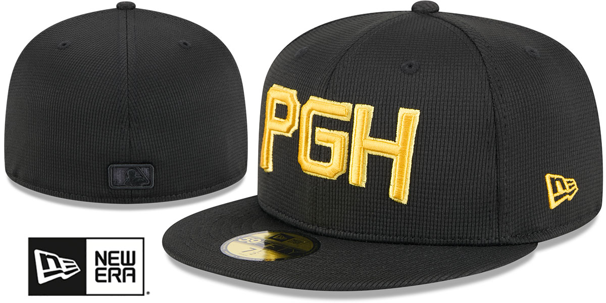 Pittsburgh Pirates 2025 CITY CONNECT BATTING PRACTICE Fitted Hat