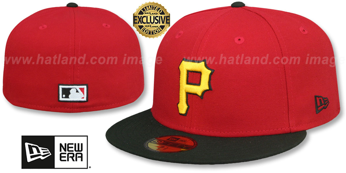 Pittsburgh Pirates COOPERPACK Red-Black Fitted Hat