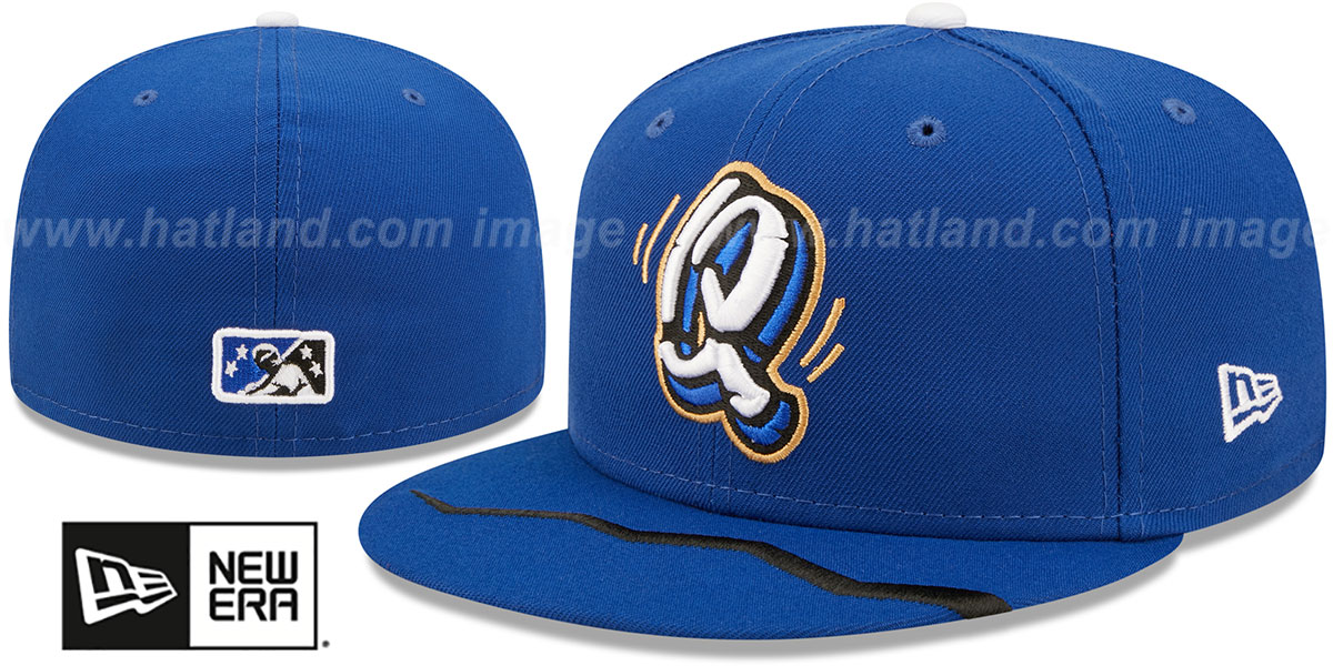 Rancho Cucamonga Quakes MILB ONFIELD HOME Royal Fitted Hat