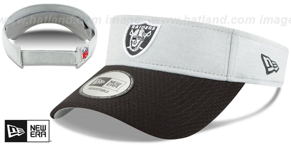 Oakland Raiders 18 NFL STADIUM Grey-Black Visor by New Era