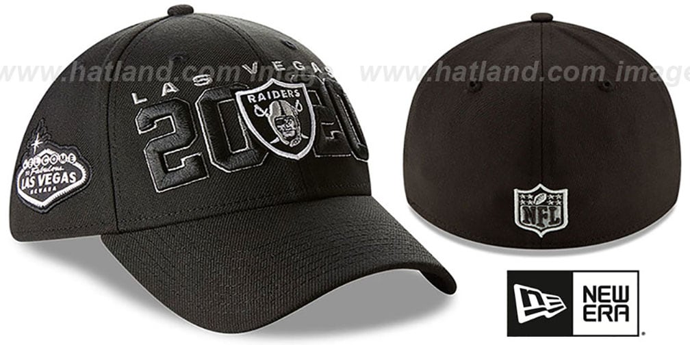 Las Vegas Raiders 2020 VIRTUAL DRAFT FLEX Black Hat