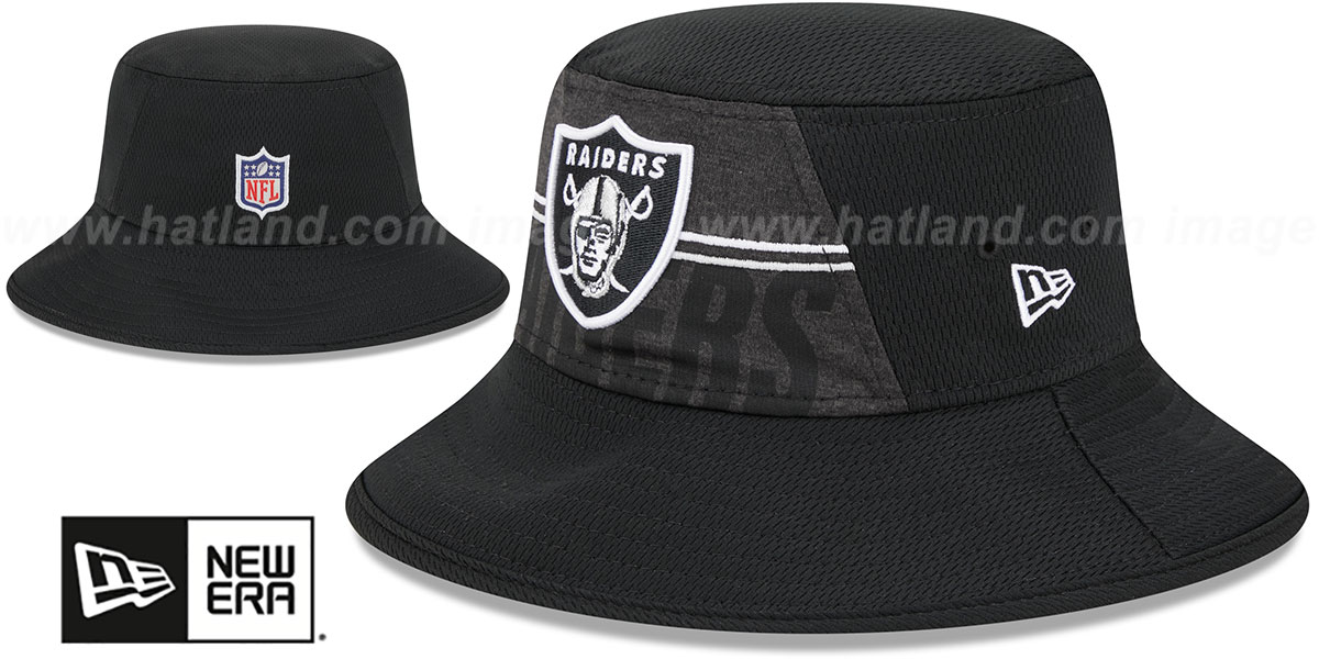 Las Vegas Raiders 2023 NFL TRAINING CAMP BUCKET Black Hat