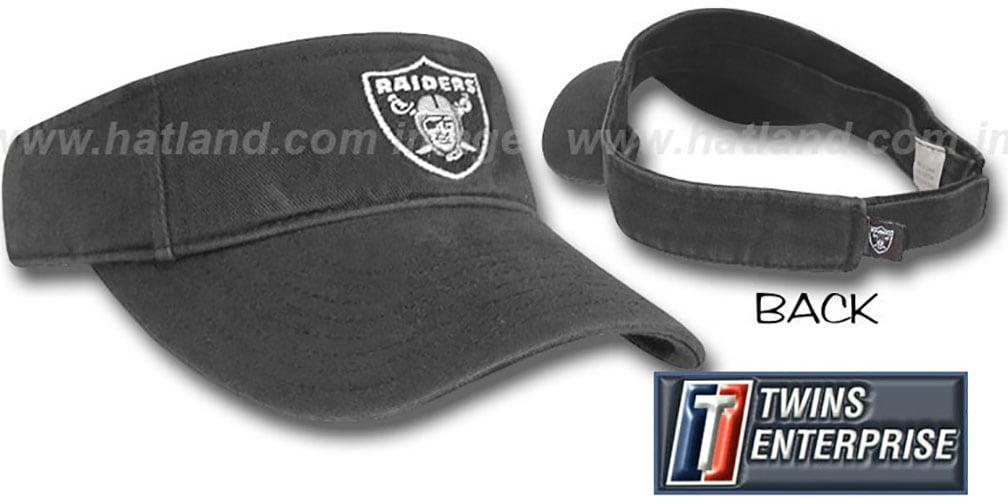 Raiders G-W VISOR by Twins - black