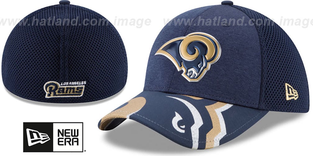 Los Angeles Rams 2017 NFL ONSTAGE FLEX Hat by New Era