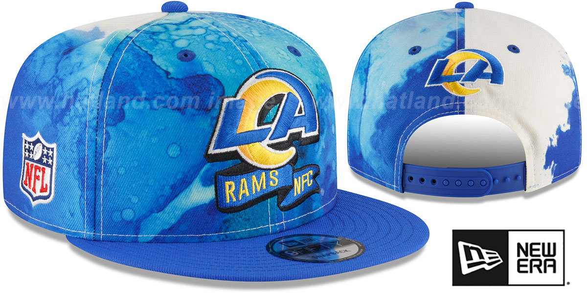 Los Angeles Rams 2022 NFL SIDELINE TIE-DYE SNAPBACK Hat