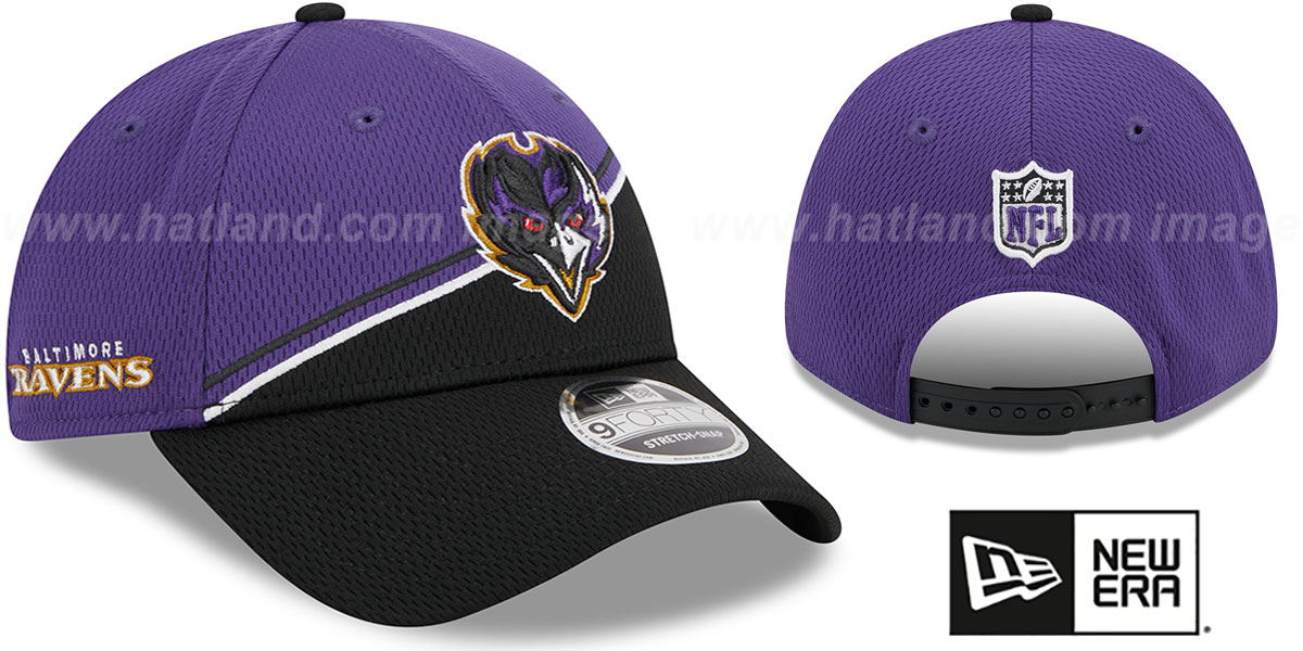 Baltimore Ravens DASHMARK SIDELINE SNAPBACK Purple-Black Hat