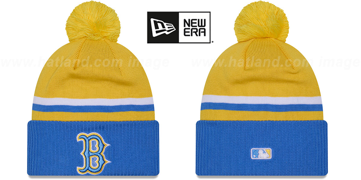 Boston Red Sox 2024-25 CITY CONNECT Knit Beanie Hat
