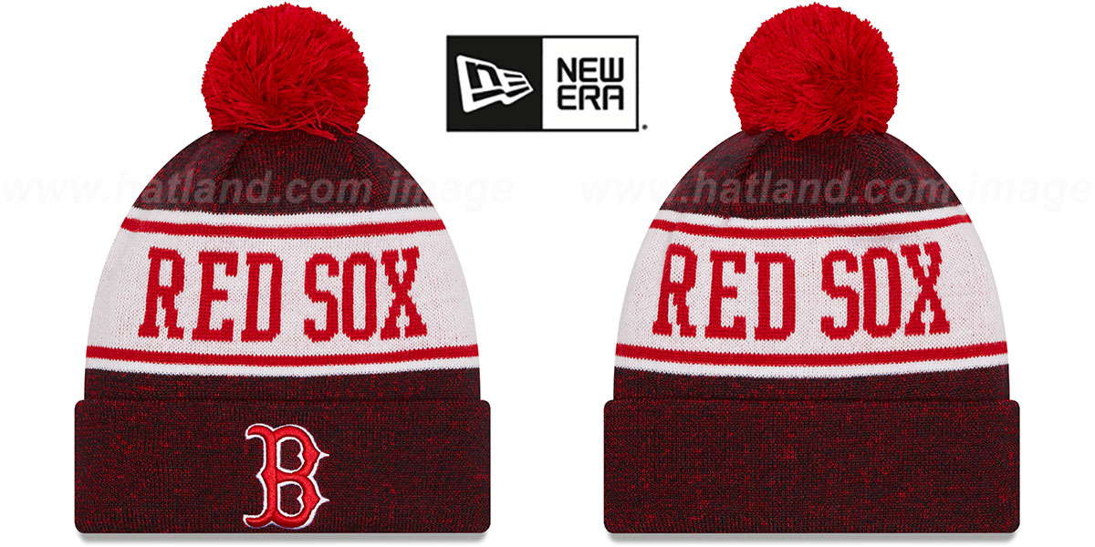 Boston Red Sox BANNER Knit Beanie Hat by New Era