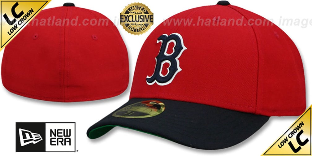 Boston Red Sox LOW-CROWN 1975-78 COOPERSTOWN Fitted Hat