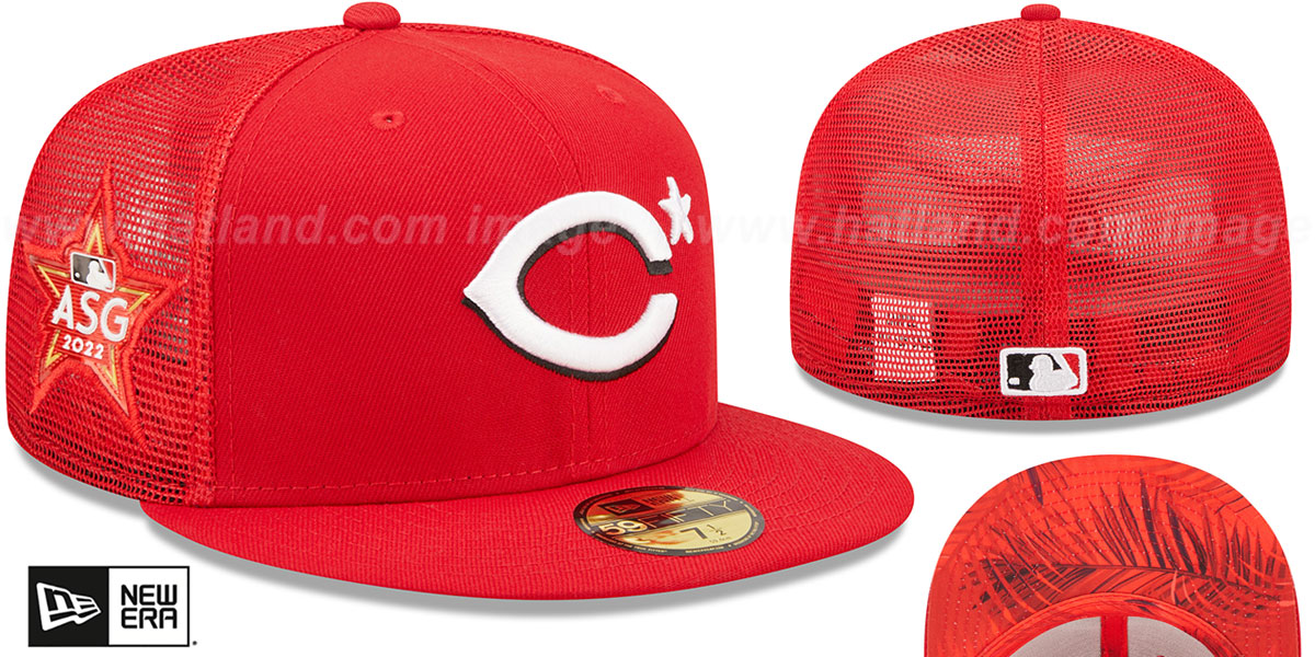 Cincinnati Reds 2022 MLB ALL-STAR WORKOUT Red Fitted Hat