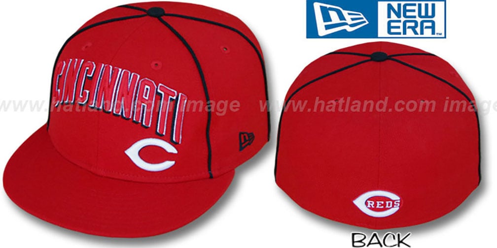 Cincinnati Reds CITY-FLAWLESS Red Fitted Hat by New Era