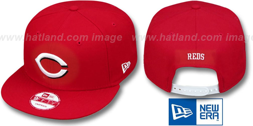 Cincinnati Reds REPLICA HOME SNAPBACK Hat by New Era