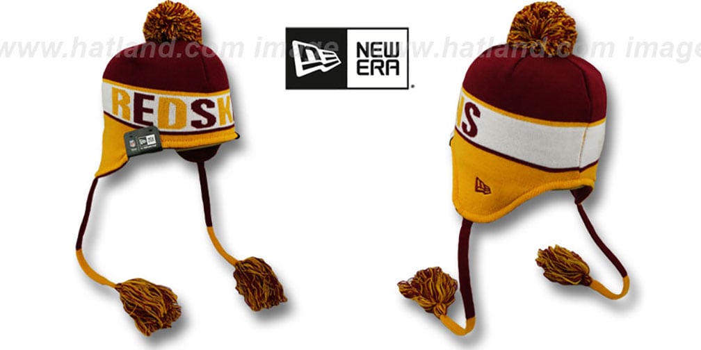 Washington Redskins CRAYON BOX Knit Beanie Hat by New Era