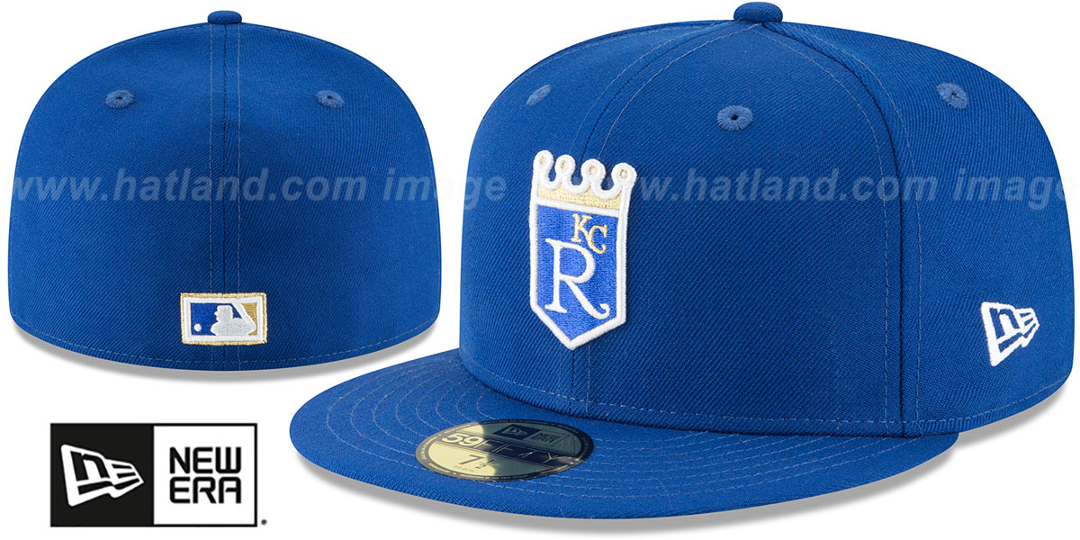 Kansas City Royals 1971 TURN-BACK-THE-CLOCK Fitted Hat