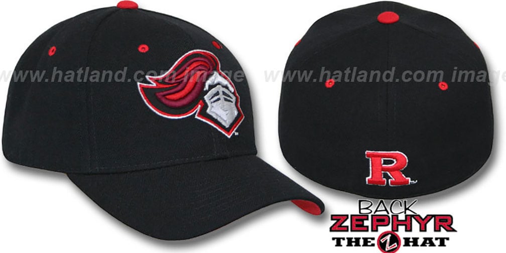 Rutgers DHS Fitted Hat by Zephyr - black