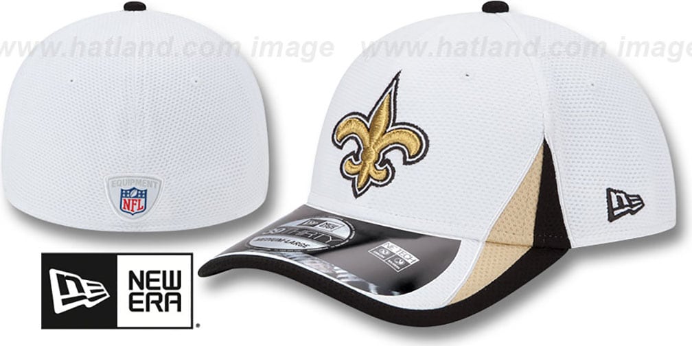 New Orleans Saints 2013 NFL TRAINING FLEX White Hat