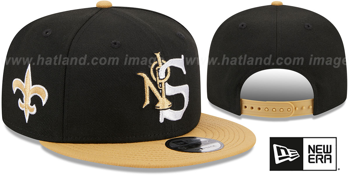 New Orleans Saints NFL LIGATURE SNAPBACK Black-Gold Hat