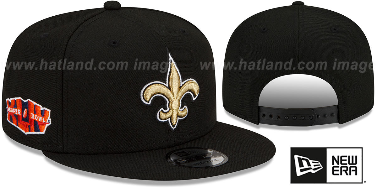 New Orleans Saints SUPER BOWL XLIV SIDE-PATCH SNAPBACK Hat
