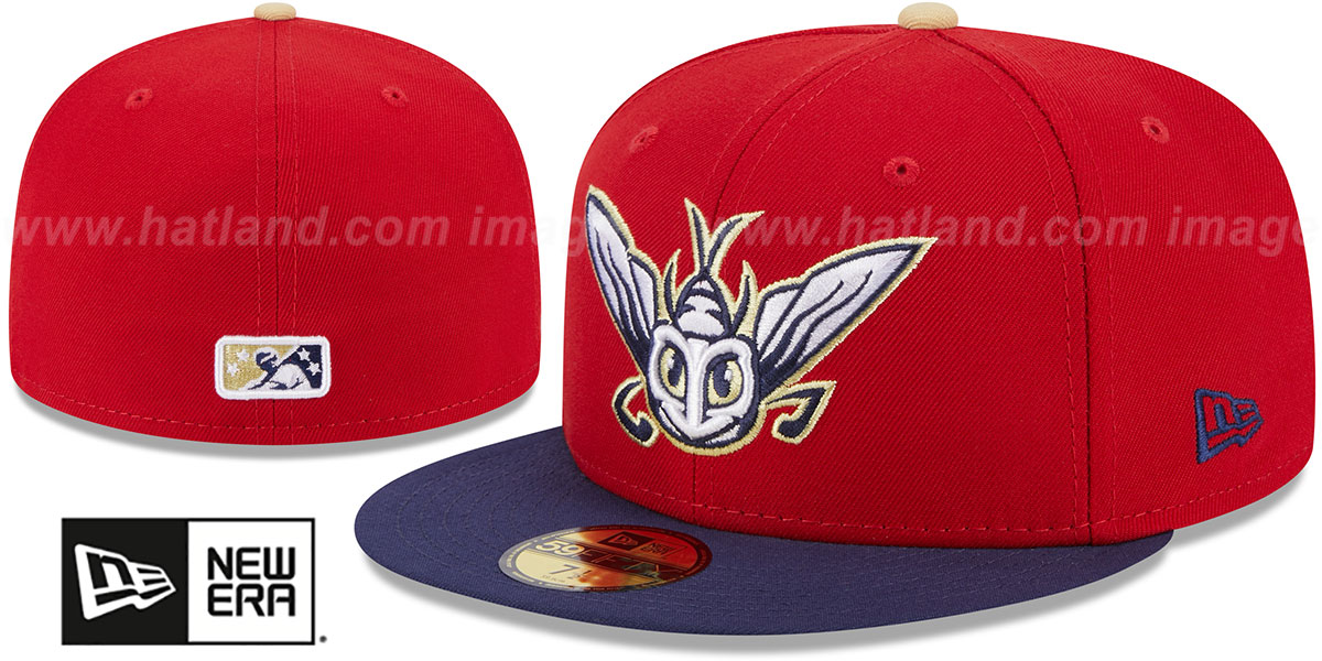 Harrisburg Senators THEME NIGHT Red-Navy Fitted Hat