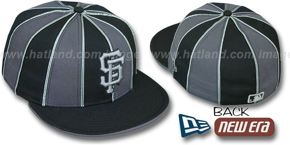 San Francisco SF Giants 12-PACK Black-Grey Fitted Hat