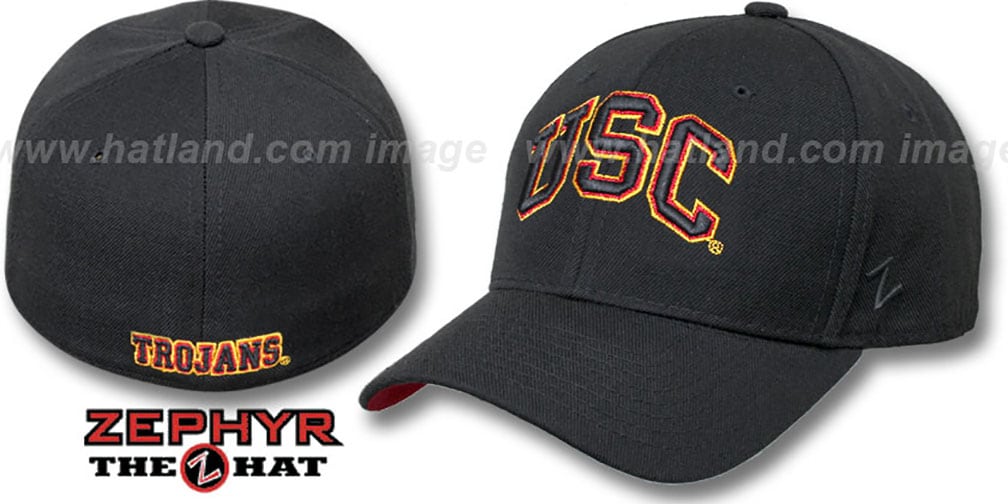 Southern Cal RENEGADE Grey Fitted Hat by Zephyr